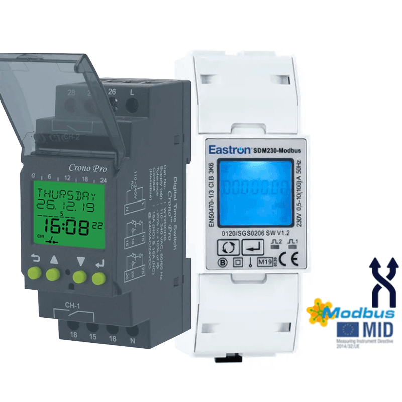 WT1SCDS Chrono Time Switch Single Phase