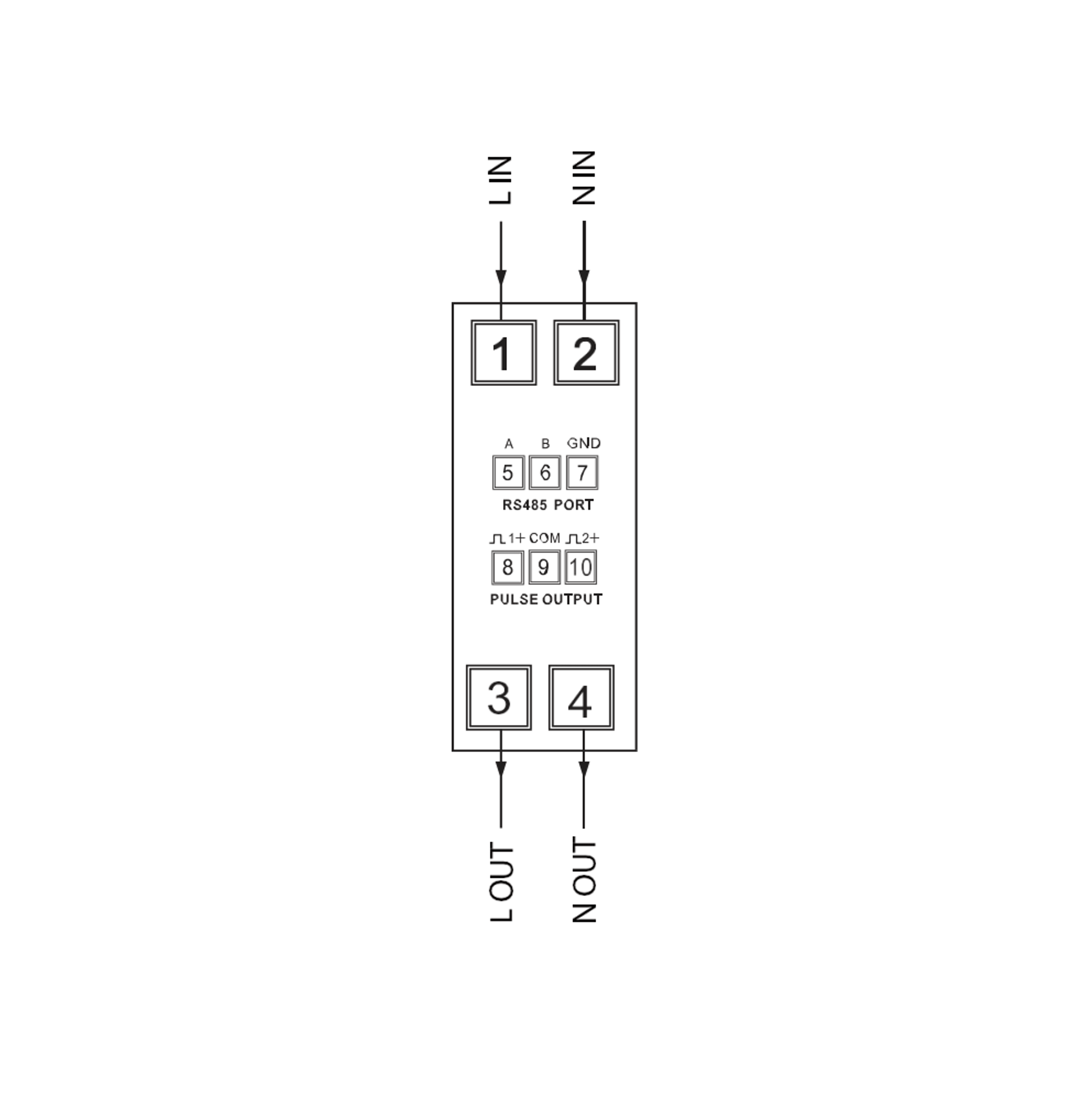 SDM230-LoRaWAN-MID Single Phase Electric Meter