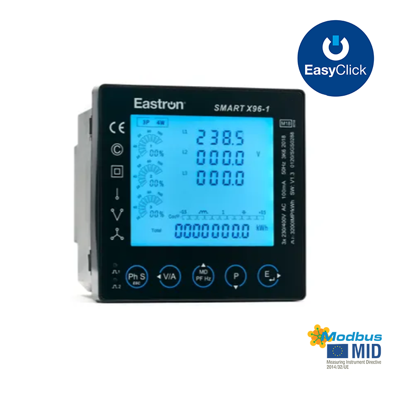 Smart X96-1-MID Three Phase Electric Meter